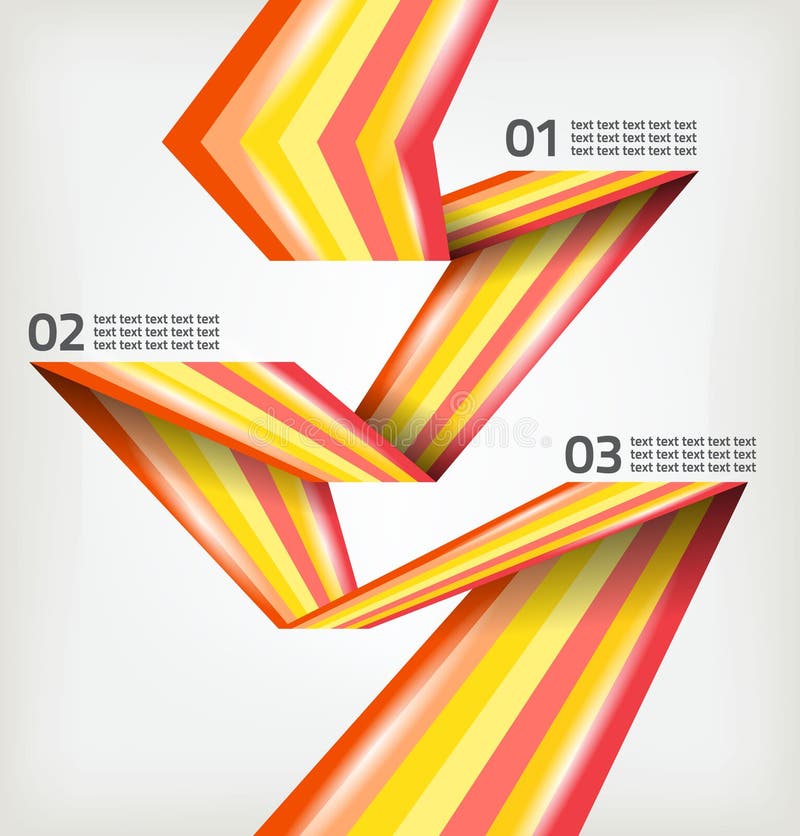 Líneas Quebradas Coloreadas Ilustración del Vector - Ilustración de ...