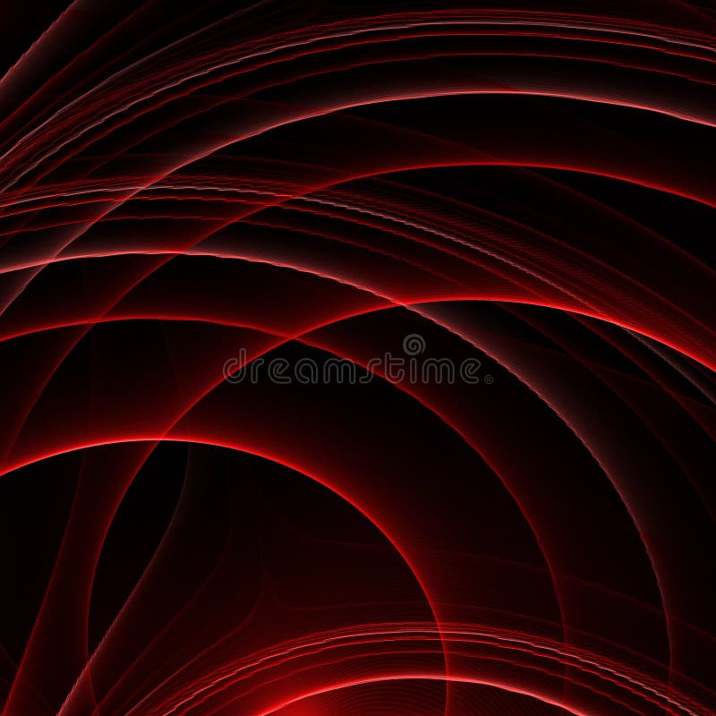 Líneas rojas stock de ilustración. Ilustración de onda - 7740252