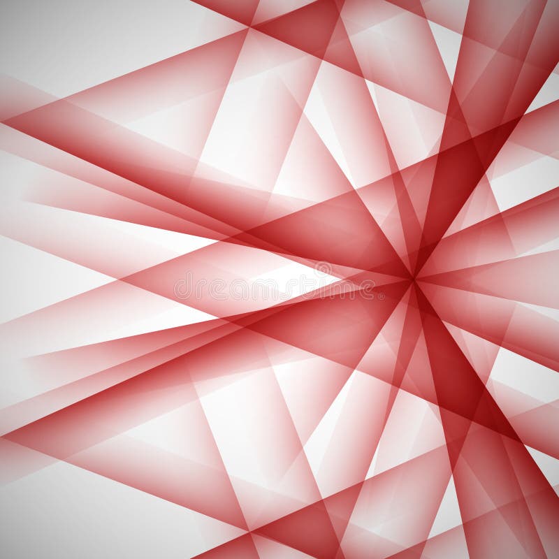 Líneas Rojas Abstractas En Un Fondo Blanco Ilustración del Vector ...