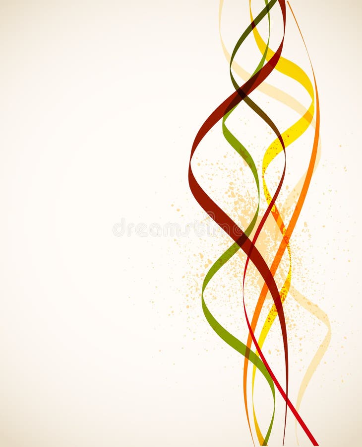 Líneas Rojas Del Vector Abstracto Ilustración del Vector - Ilustración ...