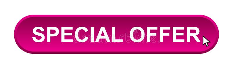 Special offer button stock vector. Illustration of paper - 149925657