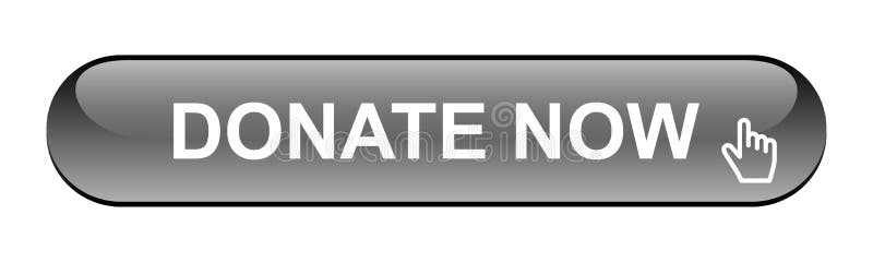 Donate now button stock vector. Illustration of donor - 150090149