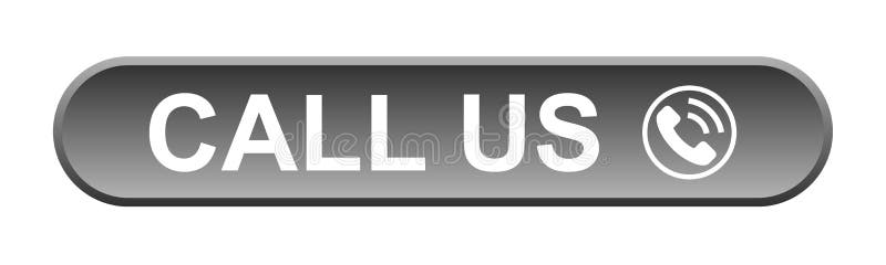 Call us button stock vector. Illustration of graphic - 156038827