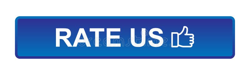 Rate us button stock vector. Illustration of buttons - 156059677