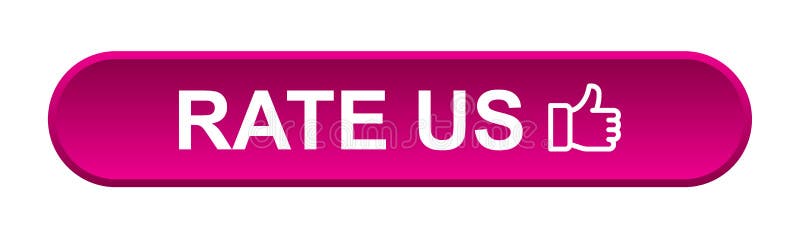 Rate us button stock vector. Illustration of banner - 156059684