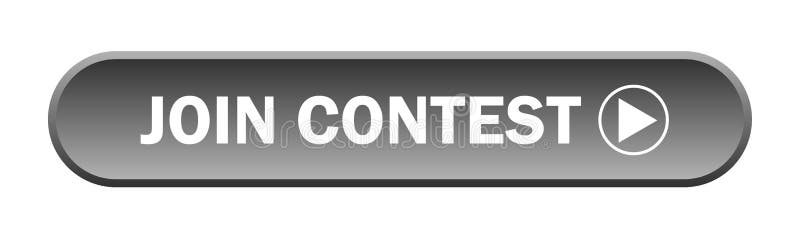 Join contest Button stock vector. Illustration of design - 197959953