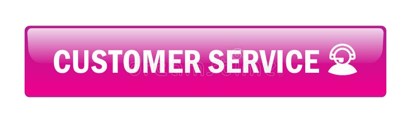 Customer service button stock vector. Illustration of background ...