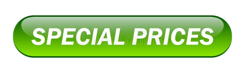 Special prices button stock illustration. Illustration of discount ...