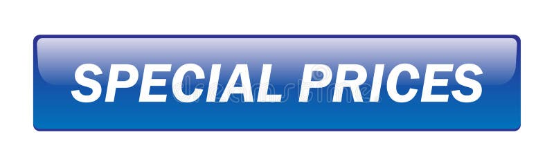 Special prices button stock illustration. Illustration of discounts ...