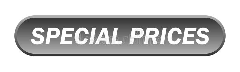 Special prices button stock illustration. Illustration of paper - 199238541