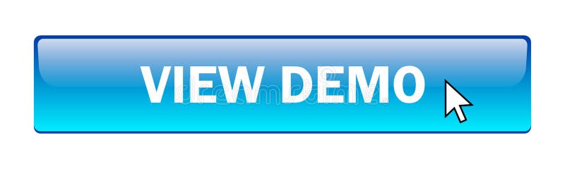 View demo button stock vector. Illustration of design - 208197466
