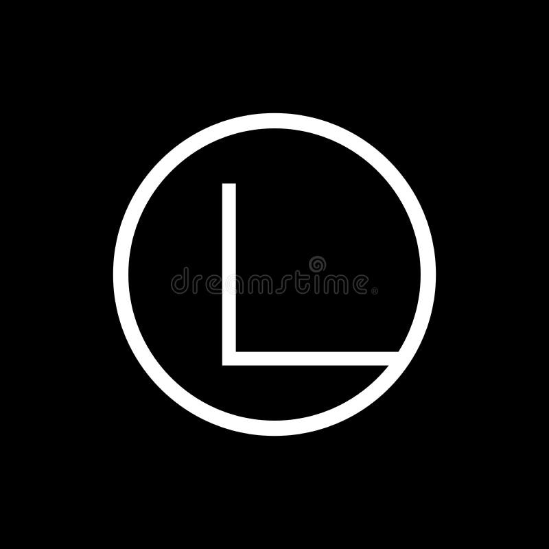 Abstract Letter L Logo Design Vector Illustration . Stock Vector ...