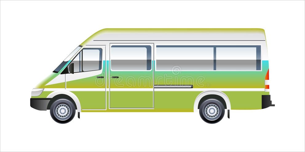 Mini Bus Cartoon Stock Illustrations – 920 Mini Bus Cartoon Stock ...