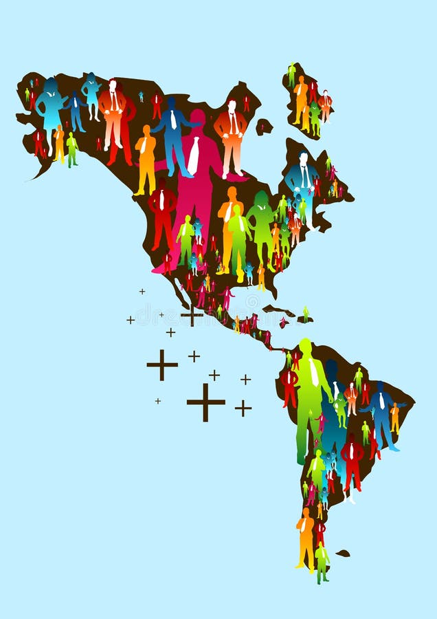 L'America universale illustrazione di stock. Illustrazione di ...