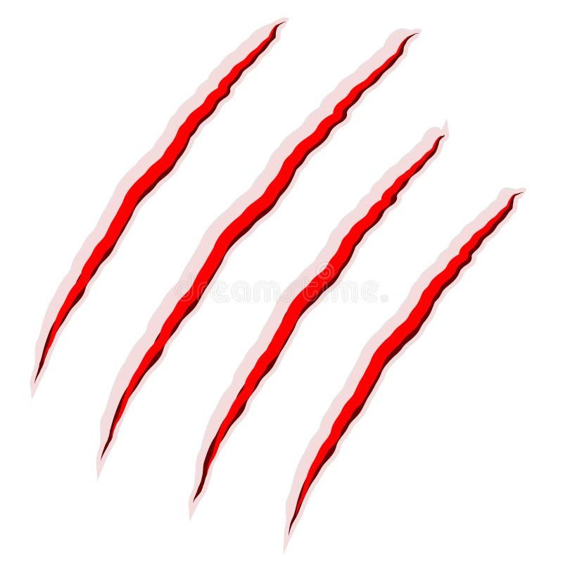 Vettori Di Graffi Di Artigli Illustrazione Vettoriale - Illustrazione ...