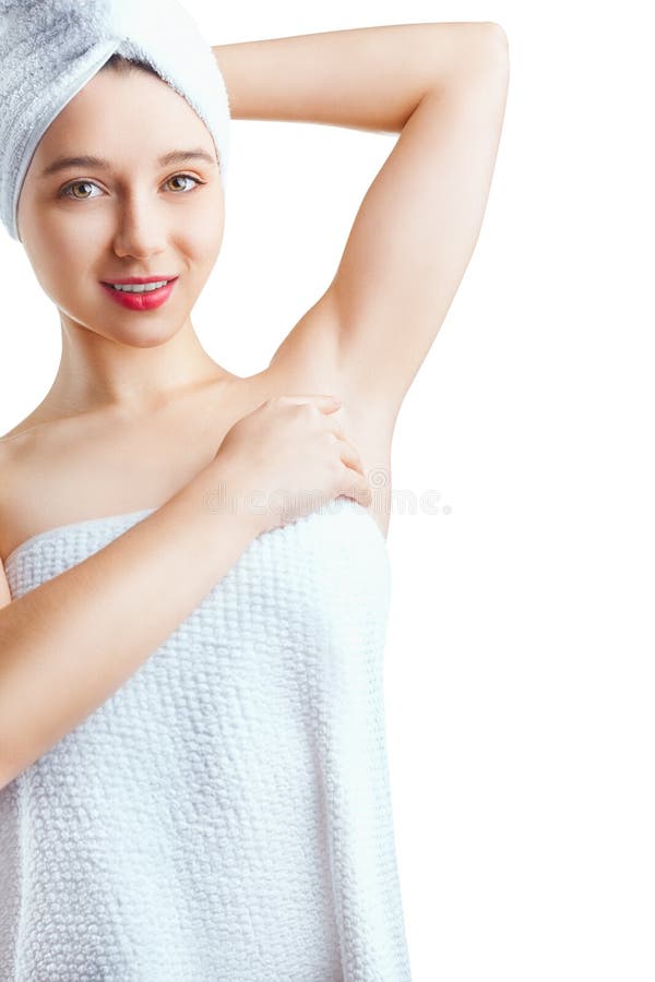 L'ascella della donna fotografia stock. Immagine di bello - 133707718