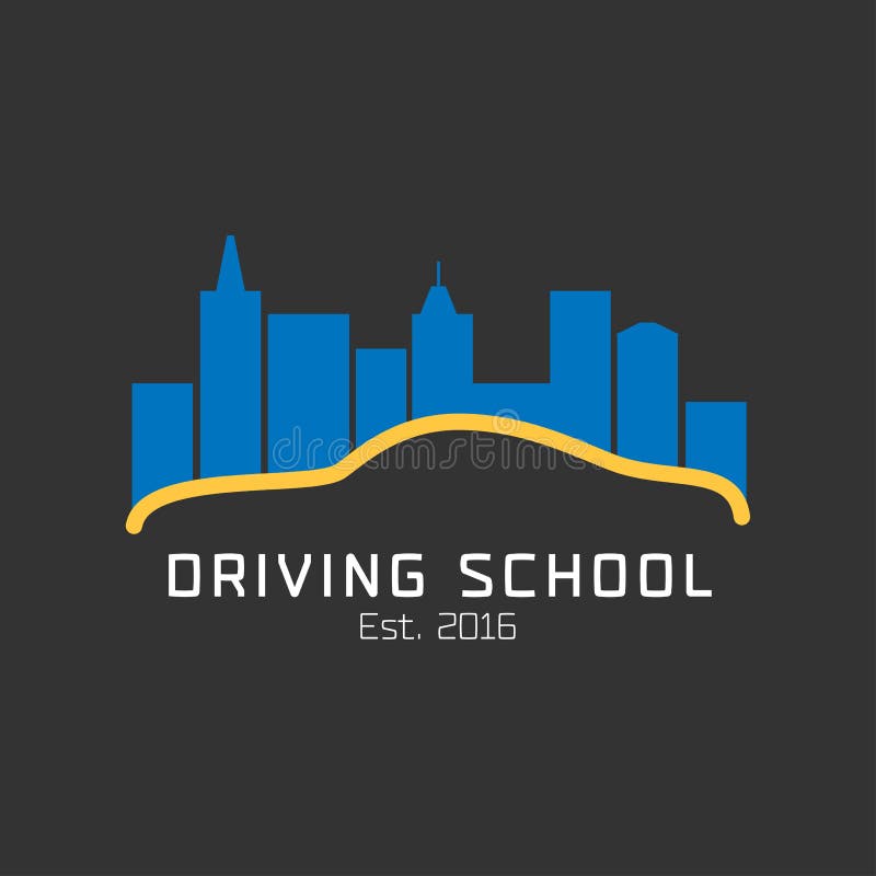 Logo De Vecteur D'auto-école D'automobile, Signe, Emblème Illustration ...