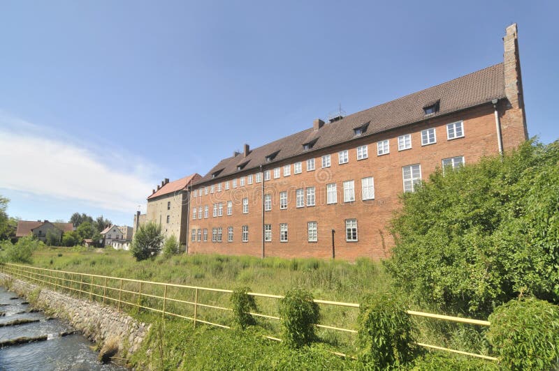 L?bork Castle Located in L?bork Stock Photo - Image of poland, building ...