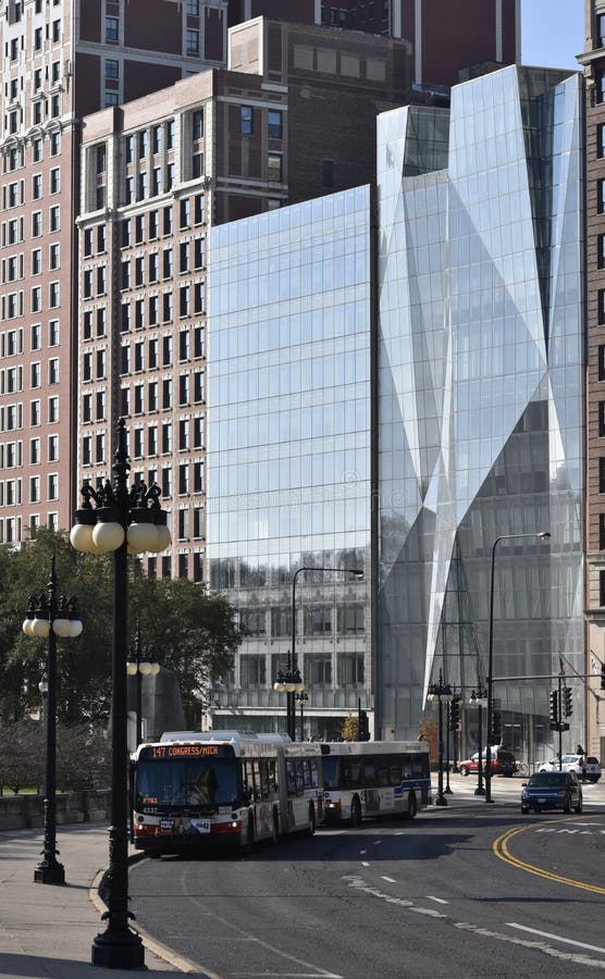 L'edificio di Spertus fotografia stock editoriale. Immagine di finestra ...