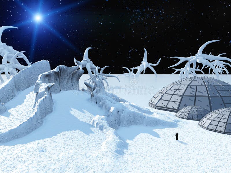 L'espace illustration stock. Illustration du horizontal - 58460132