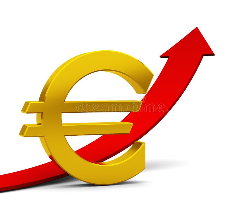 L'euro illustration stock. Illustration du augmentation - 44947276