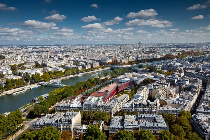 L'horizontal De La Ville De Paris, France Image stock - Image du temple ...