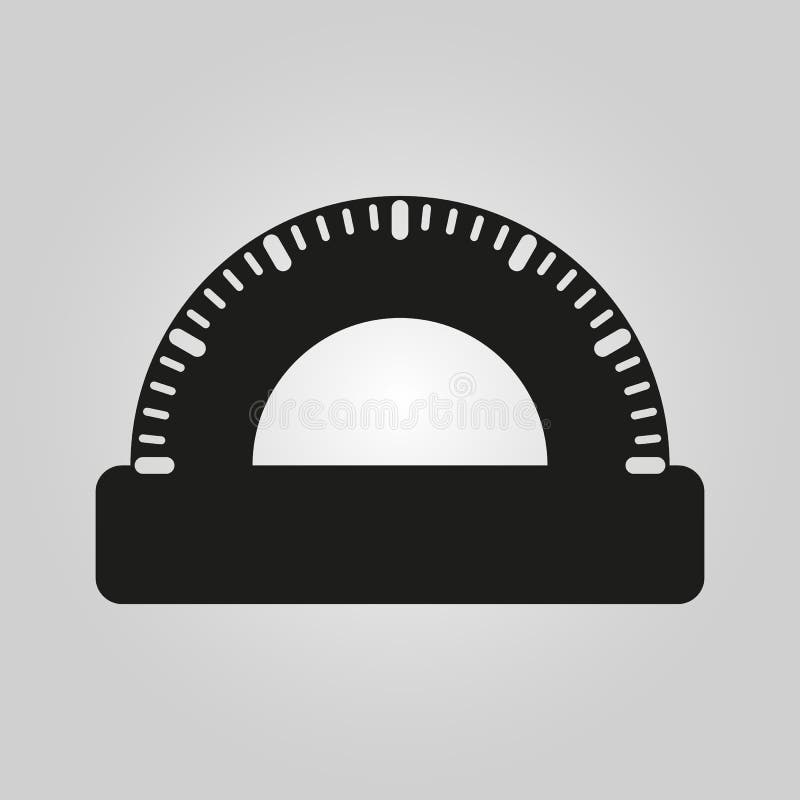 L'icône de rapporteur illustration de vecteur. Illustration du science ...