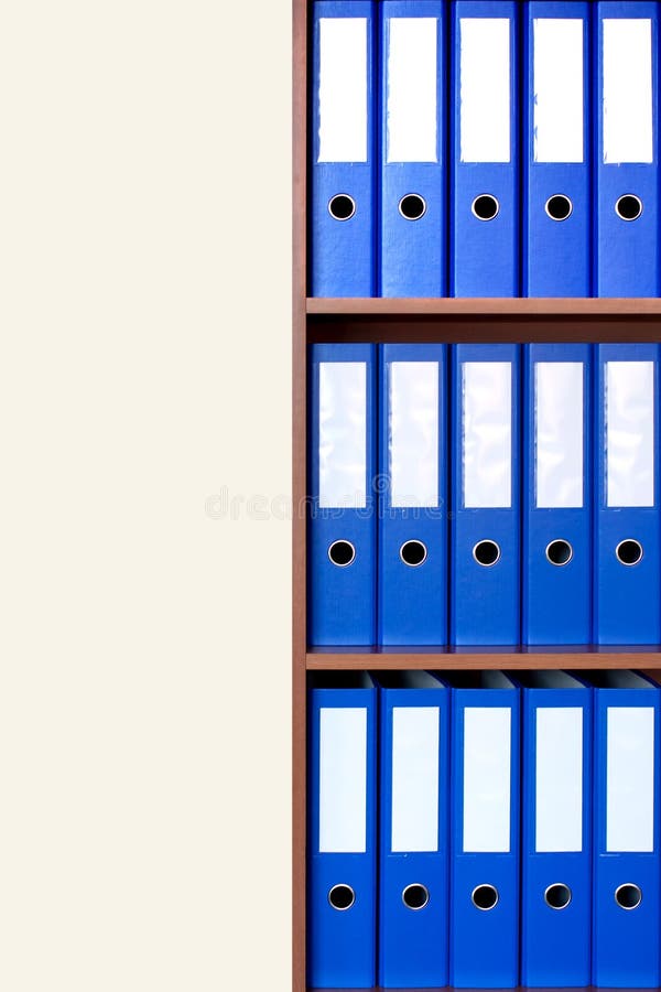 L'image des dossiers. image stock. Image du document - 37212929