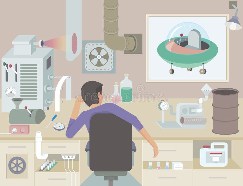 Inventeur Stock Illustrations, Vecteurs, & Clipart – (4,372 Stock ...