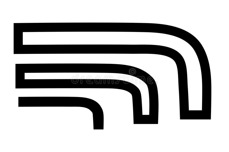 L Key Shape, Simple Set Vector Icon, Silhouette and Outline Stock ...