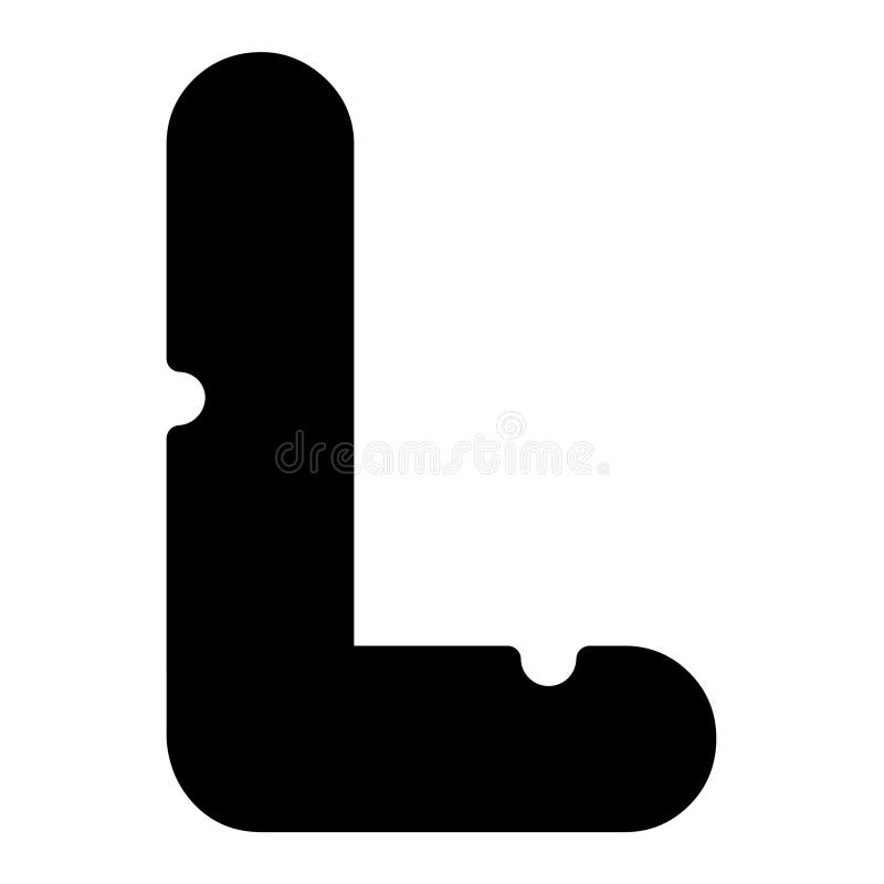 L Letter Typeface, Vector Mice Cheese Uppercase Font. Stock Vector ...