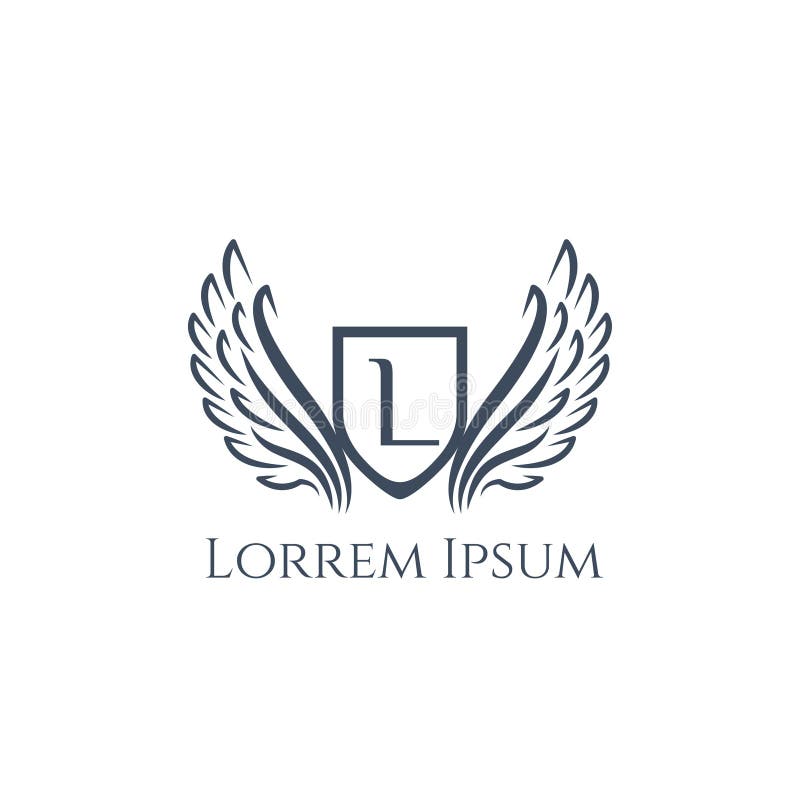 Letter L Wing Stock Illustrations – 267 Letter L Wing Stock ...