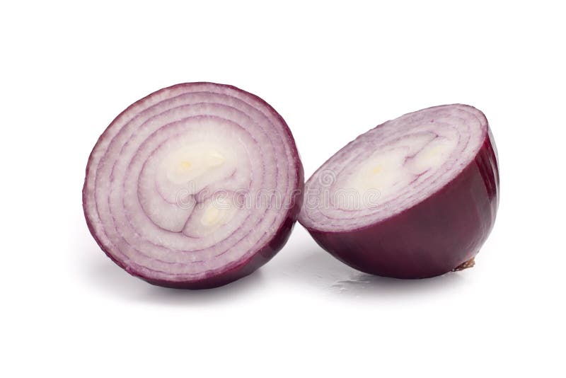 L'oignon Rouge Isoalted Sur Le Blanc Image stock - Image du bordeaux ...