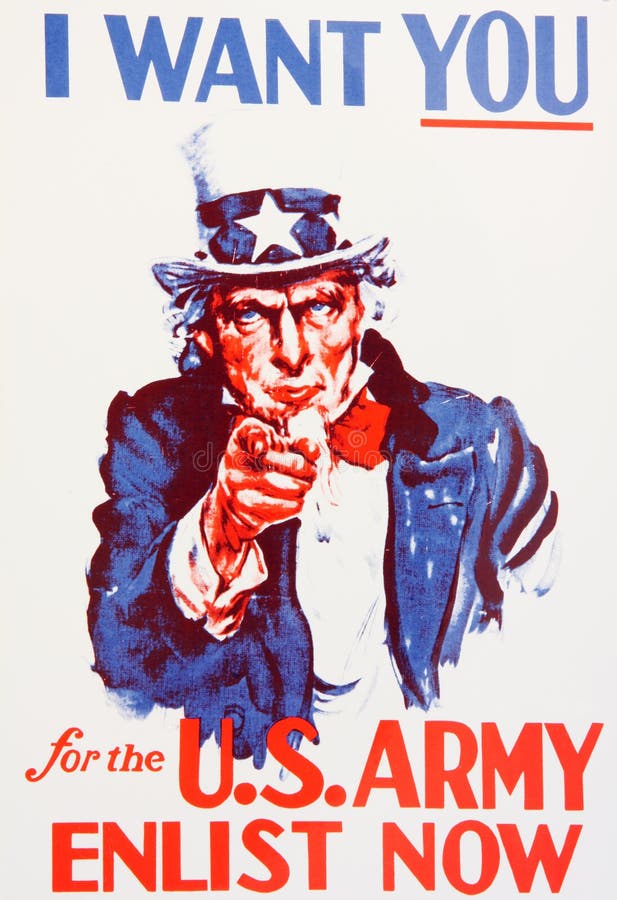 L'oncle Sam veut vous photo stock. Image du patriotisme - 6077464