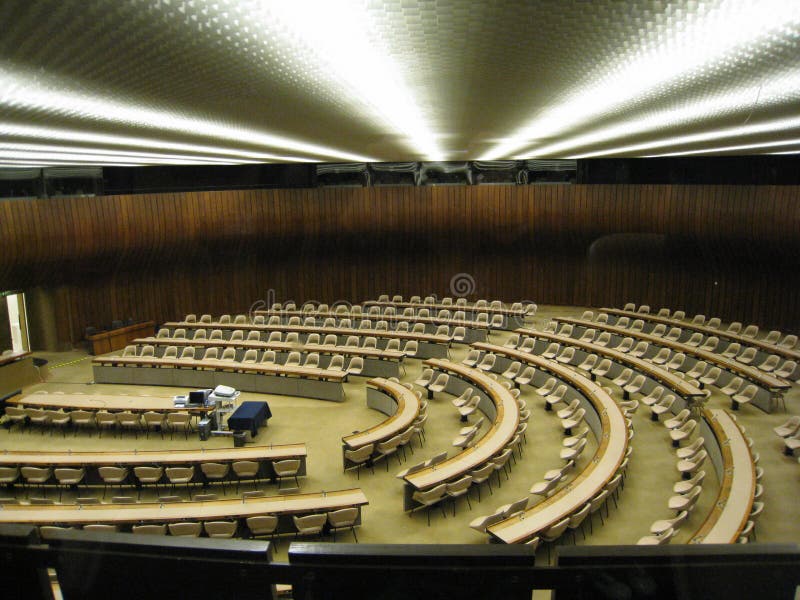 Salle De Conférence Dans L'ONU Genève Image stock éditorial - Image du ...