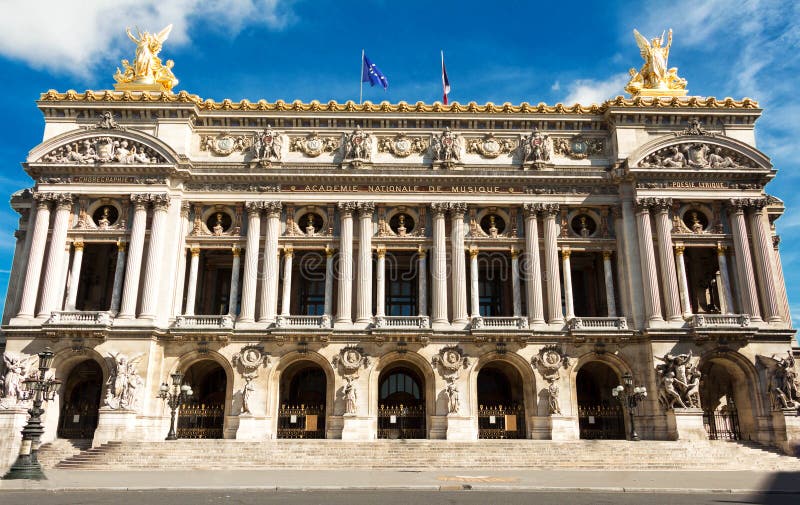 L'opera - Palazzo Garnier Parigi, Francia Fotografia Stock - Immagine ...