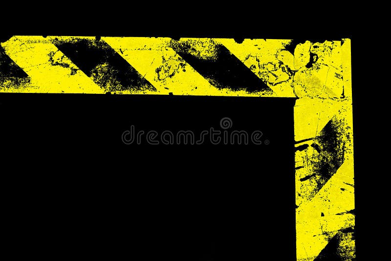 Yellow L Shaped Warning Stock Illustrations – 1 Yellow L Shaped Warning ...