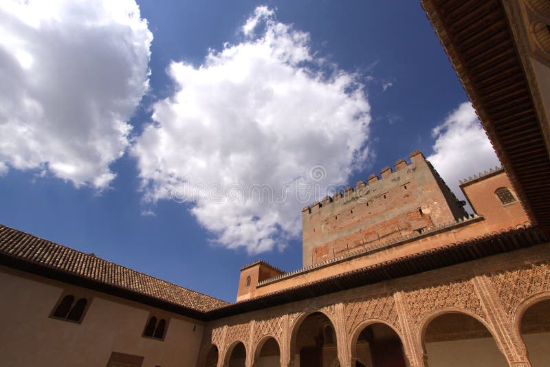 La Alhambra, Granada, Spain Stock Photo - Image of maure, spain: 24093844