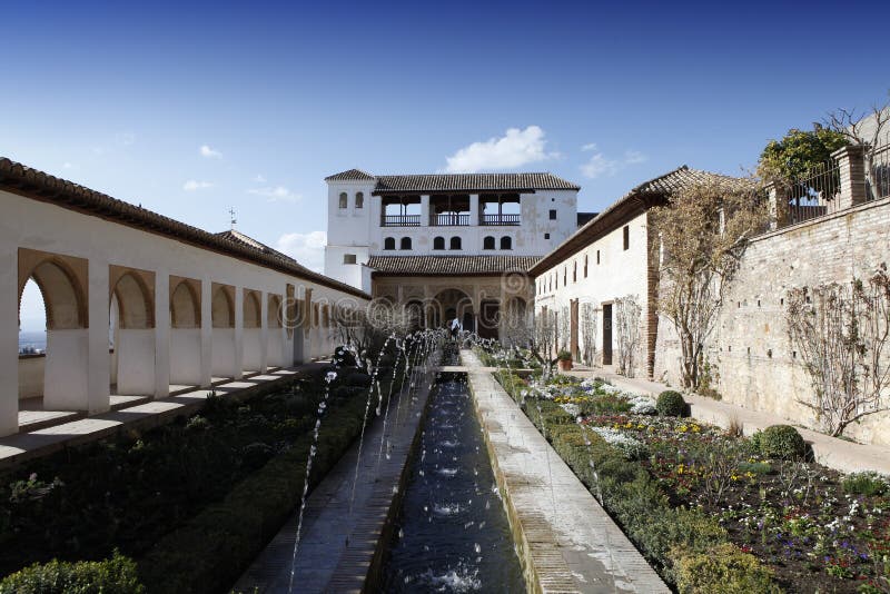 La Alhambra, Granada, Spain Stock Photo - Image of alhambra, maure ...