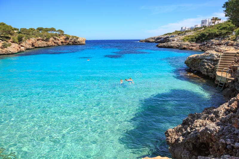 La Bahía De Cala Gran En Mallorca Foto editorial - Imagen de islas ...