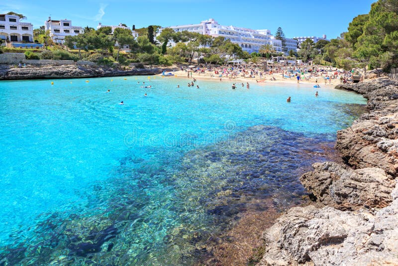 La Bahía De Cala Gran En Mallorca Foto editorial - Imagen de islas ...