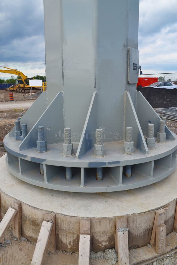 La Base De Una Asta De Bandera. Foto de archivo - Imagen de icono ...