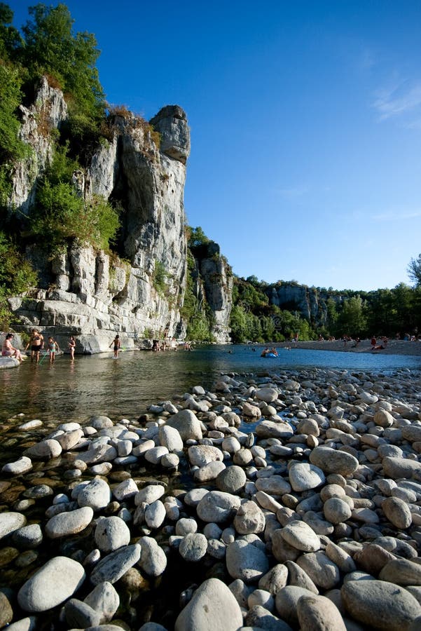La Beaume, france stock image. Image of summer, canoes - 11638565