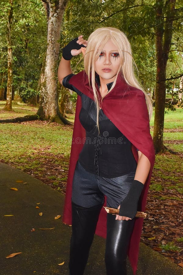 La Bella Modella Asiatica Sylvanas Windrunner Fotografia Stock ...