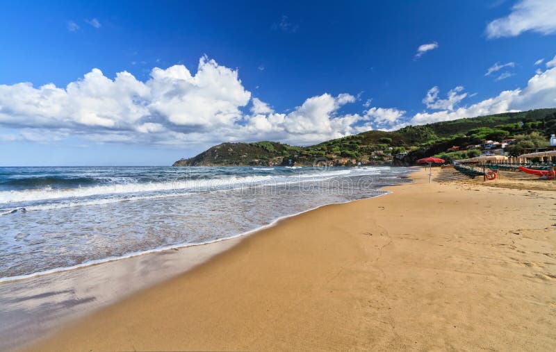 La Biodola Beach - Isle of Elba Stock Photo - Image of ocean, coastline ...