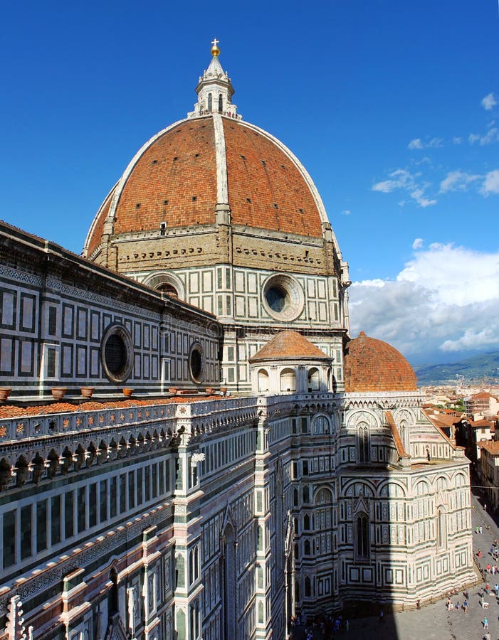 La Cúpula De Brunelleschi, Florencia. Foto de archivo - Imagen de ...