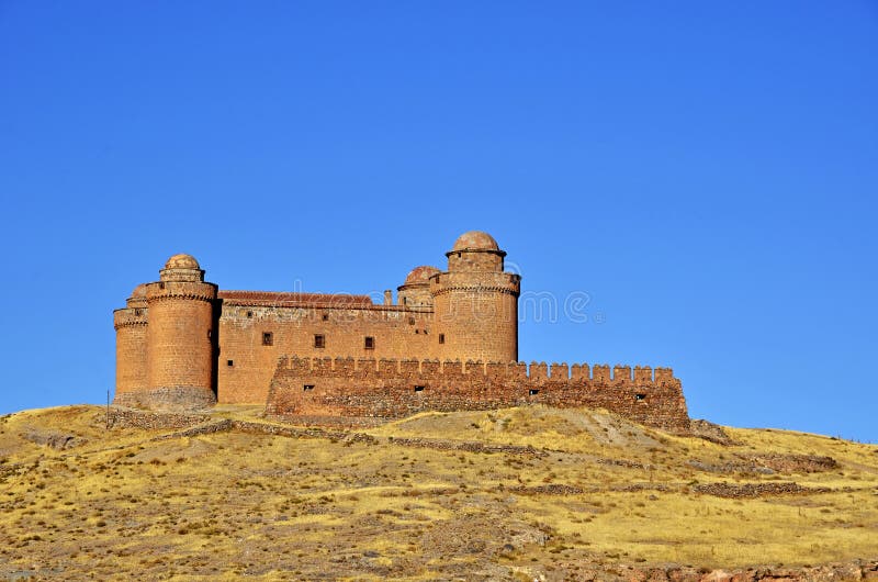 La Calahorra Castle, Granada Province Stock Image - Image of calahorra ...