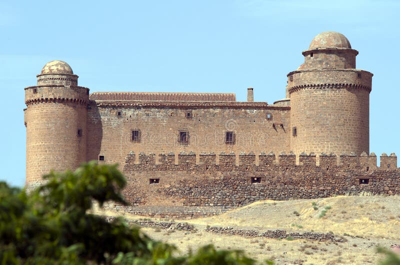 La Calahorra Castle Spain stock image. Image of famous - 20895033