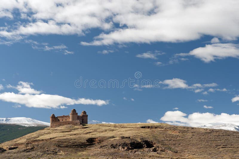 La Calahorra Castle Spain stock photo. Image of 1509 - 22033092