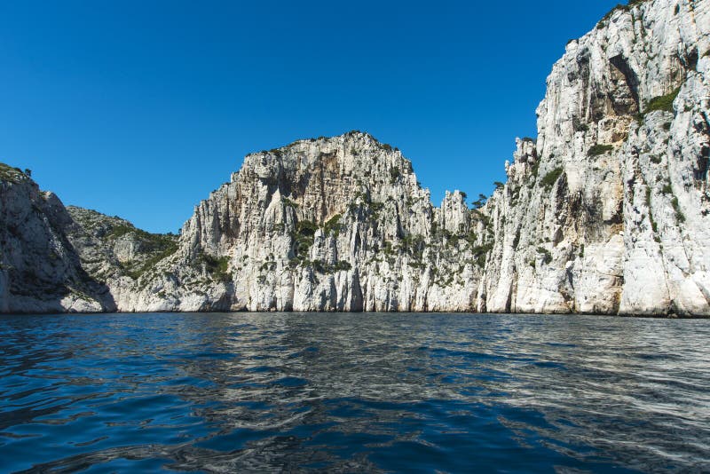 La Calanque Coastline Provence Stock Photo - Image of emerald, secret ...